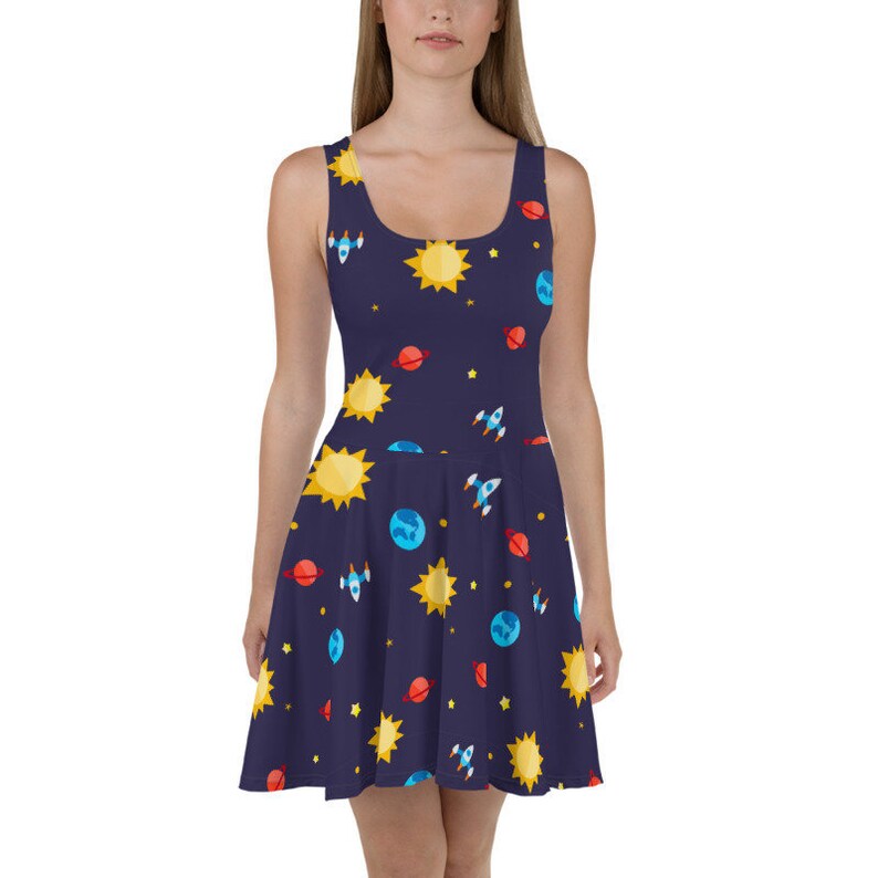 Miss Frizzle Space Dress Space Costume Nerdy Dress Women | Etsy