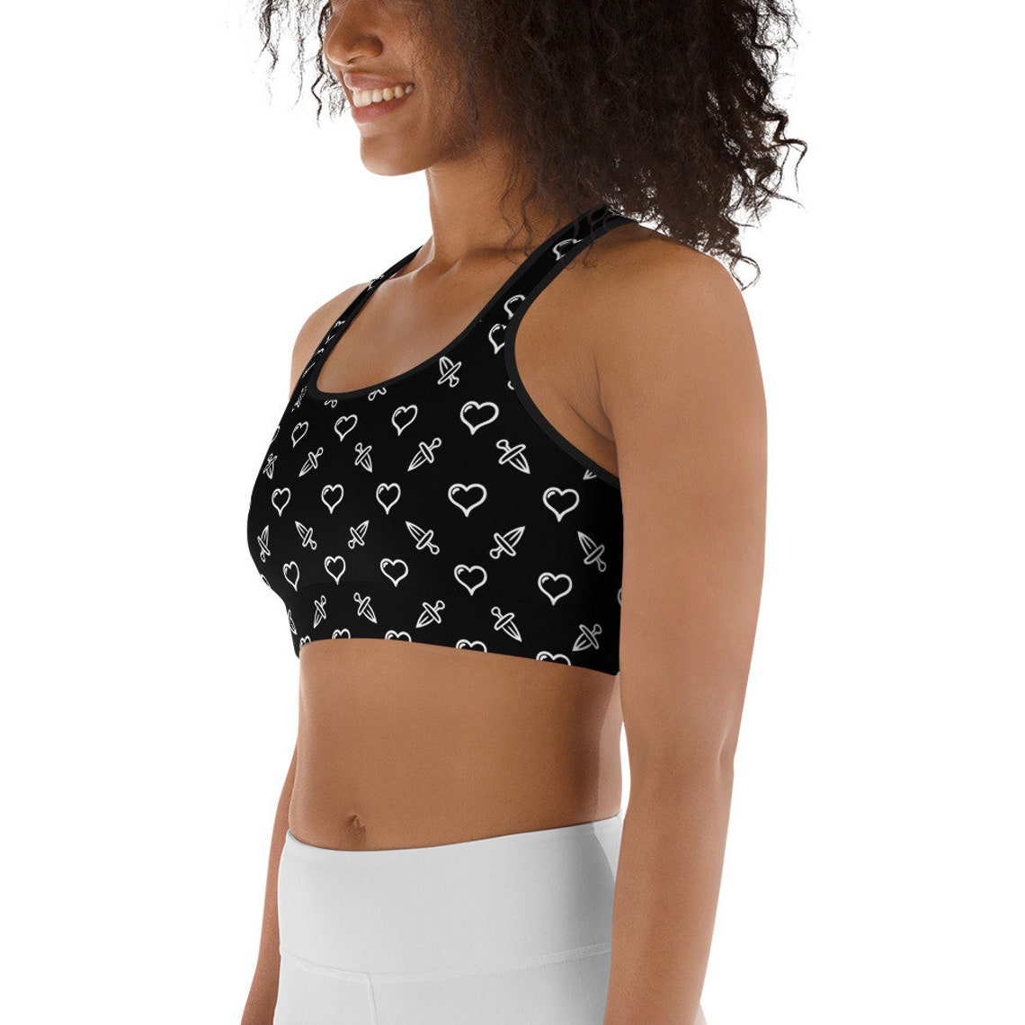 Unisex Sports Bra Top Gender Neutral Trans Genderqueer Etsy