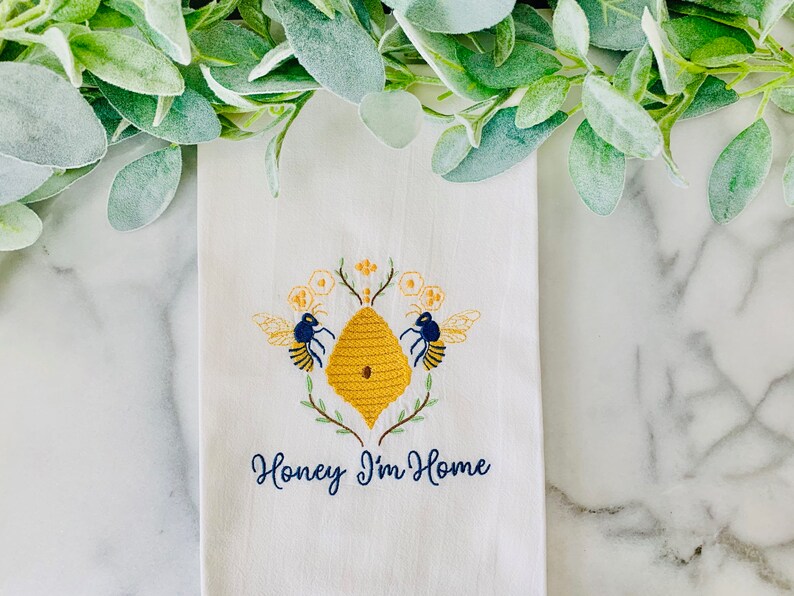 Beehive Machine Embroidery Design Bee Embroidery Honey Bee - Etsy