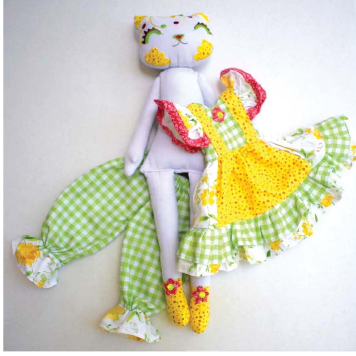 PDF Digital Pattern Plus Embroidery File for Most Embroidery | Etsy