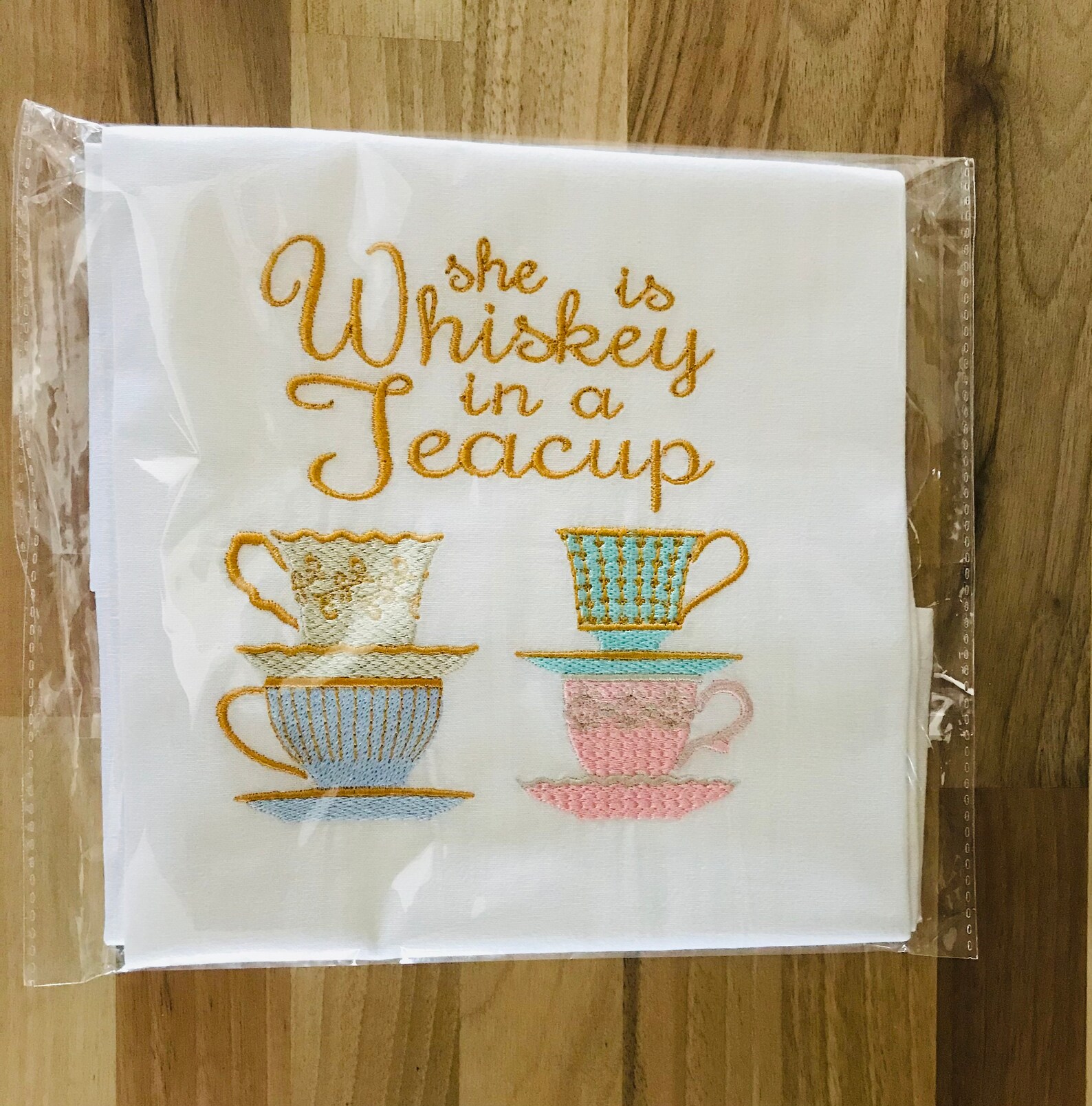 Teacup Machine Embroidery Design | Instant Download | Tea Lover ...