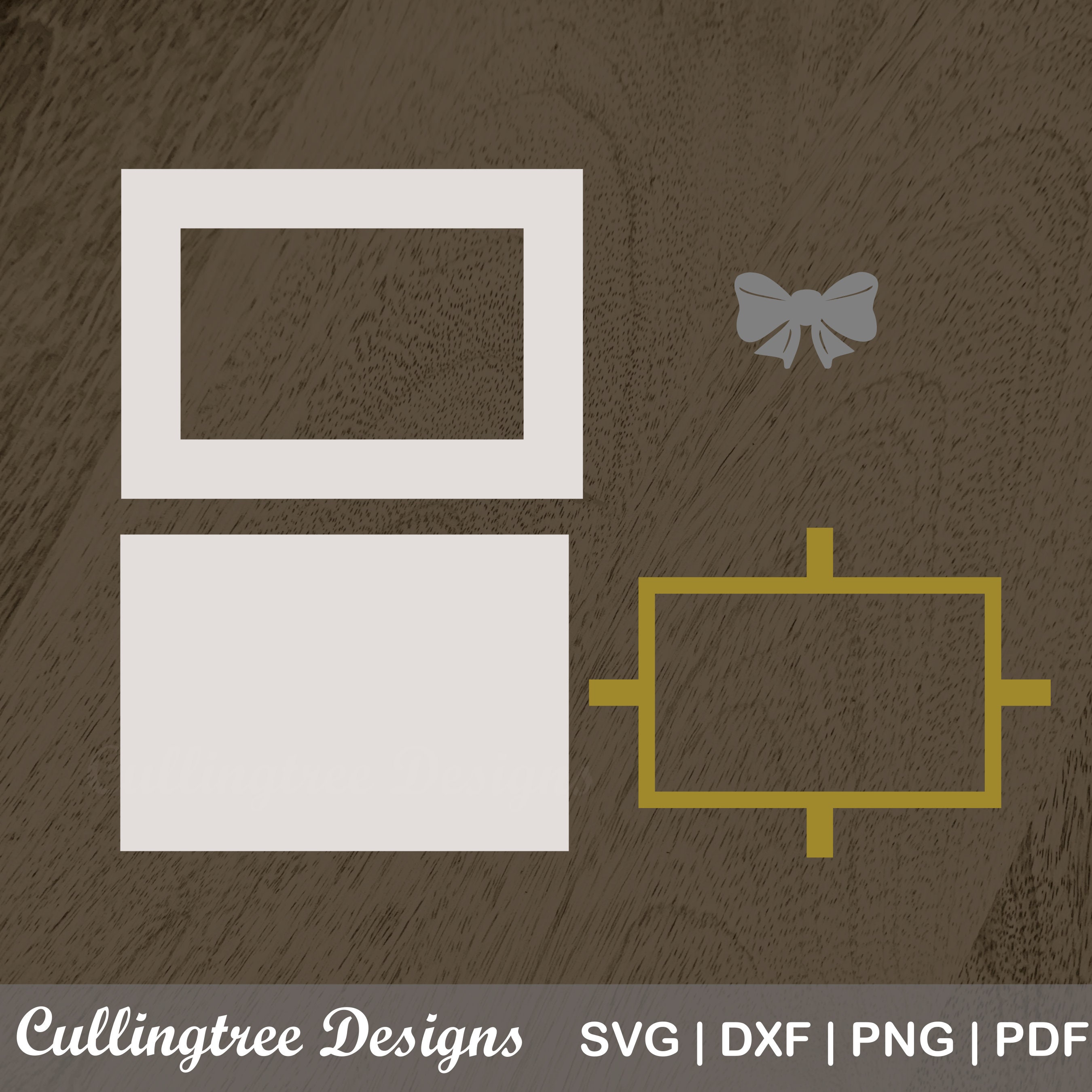 5x7 Card Template, Holiday Card SVG, Christmas Card SVG, Bridal Shower ...