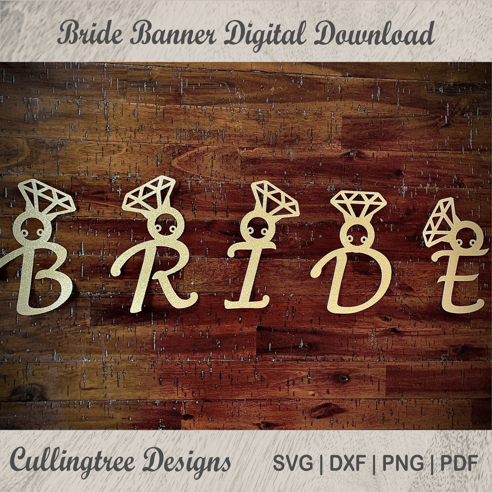 Instant Download - Bride Banner, Wedding Banner, Bridal Shower Banner ...