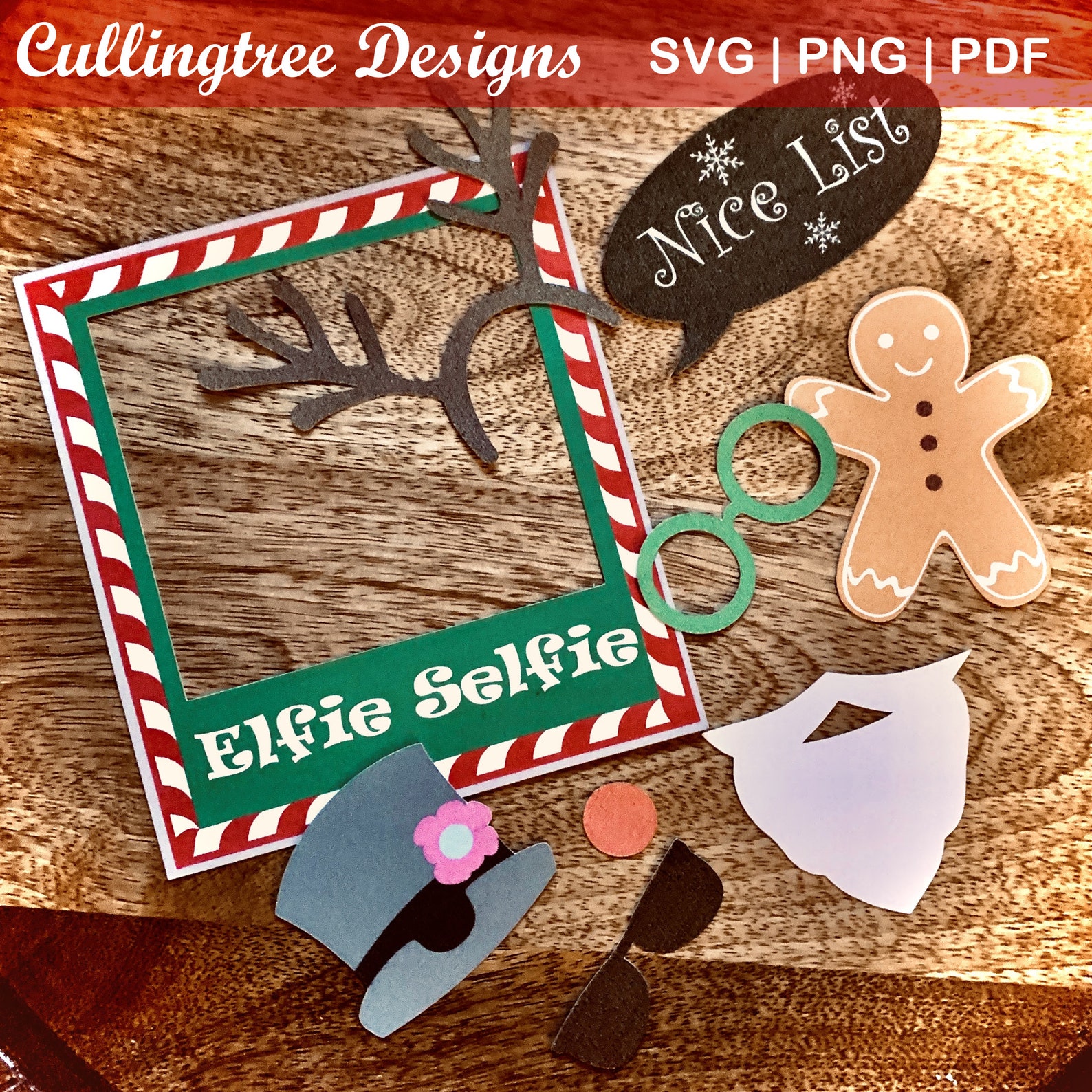 Elfie Selfie Printable Kit, Elf Activity Note, Elf Photo Props, Elf ...