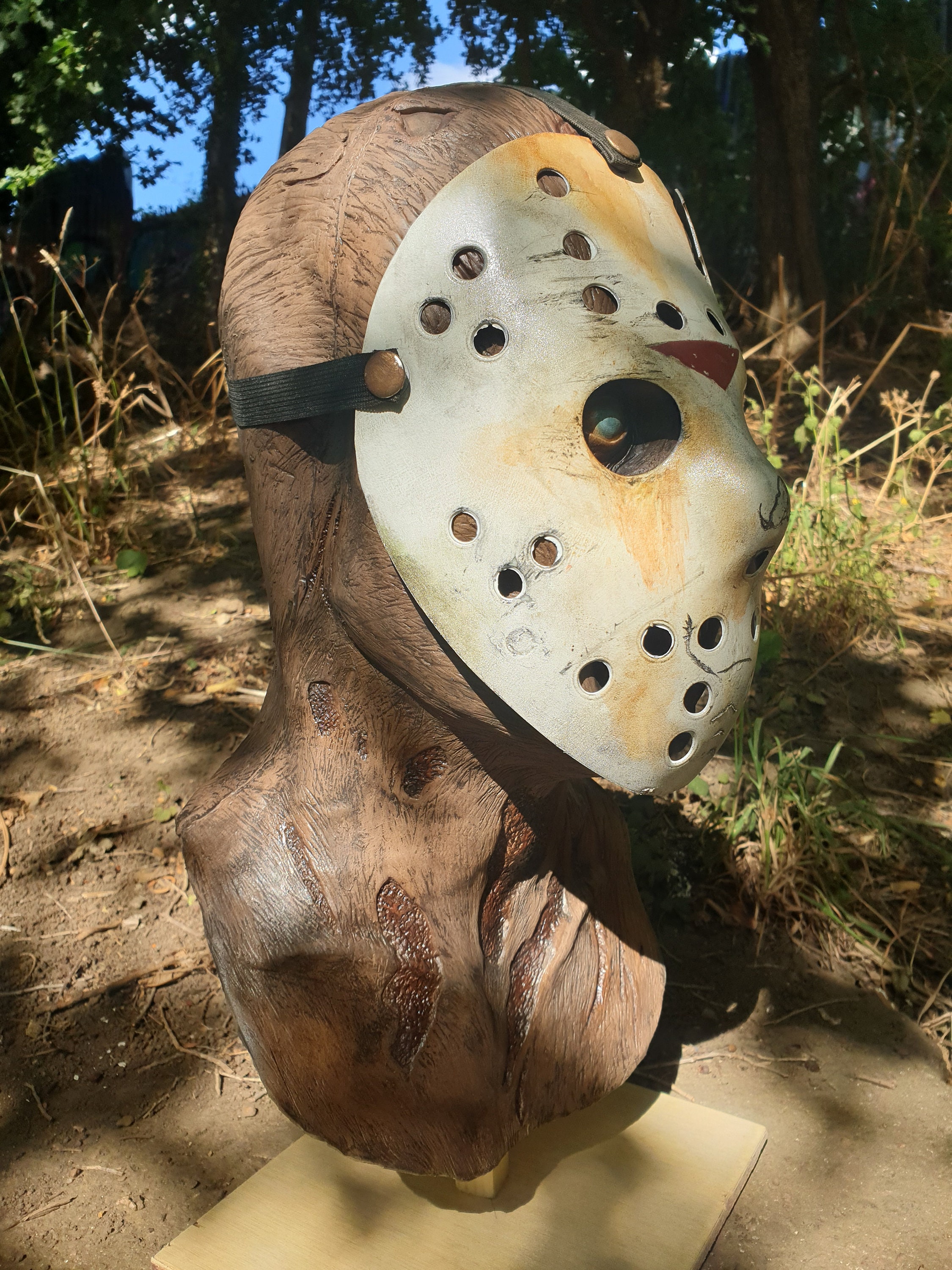 Jason Part 7 Mask/bust - Etsy UK