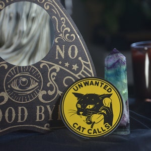 Unwanted Cat Calls Sticker - Etsy