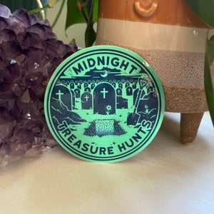 Midnight Treasure Hunts Sticker - Etsy