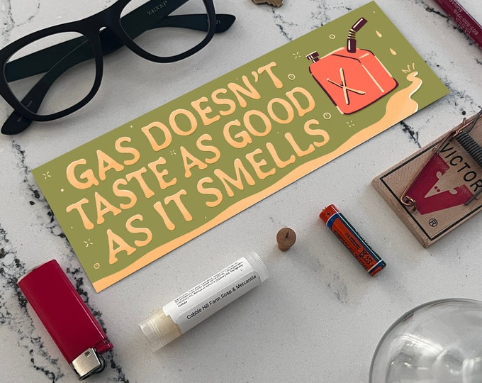 No Gas Sticker girl Vinyl Decal Bumper Sticker Jcreatenz - Etsy