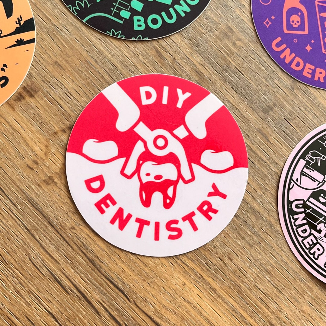 DIY Dentistry Sticker - Etsy