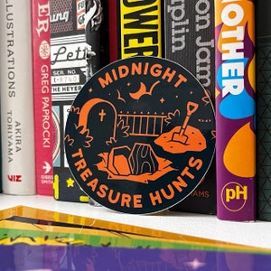 Midnight Treasure Hunts Sticker - Etsy