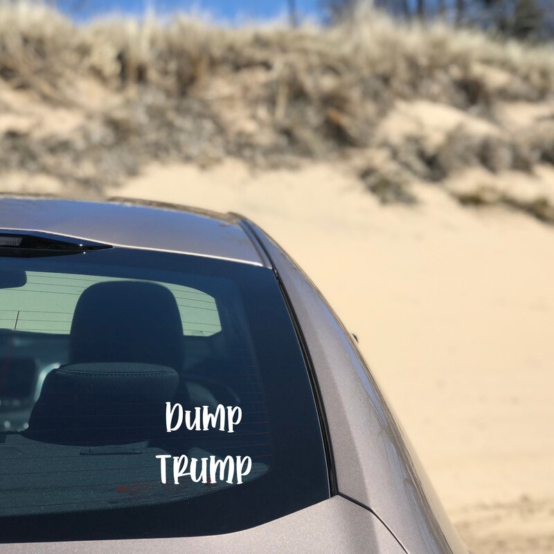 Dump Trump Bumper Sticker - Etsy