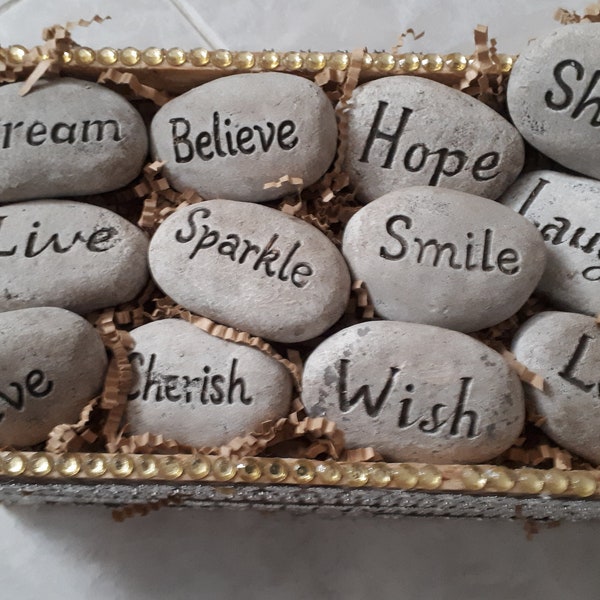 Inspirational Rocks - Etsy