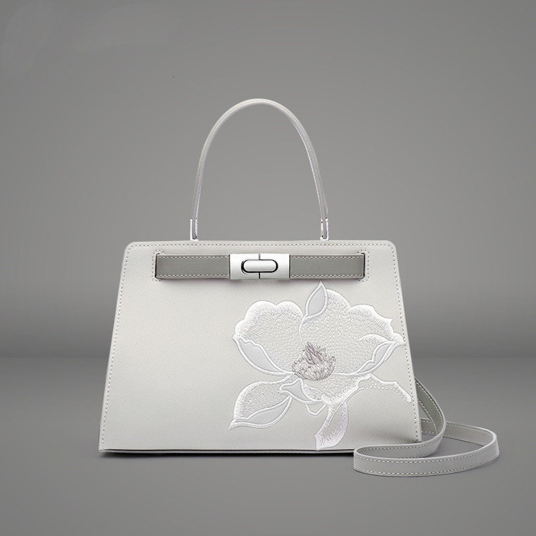 Launer Style Retro Genuine Leather Handbag Timeless - Etsy