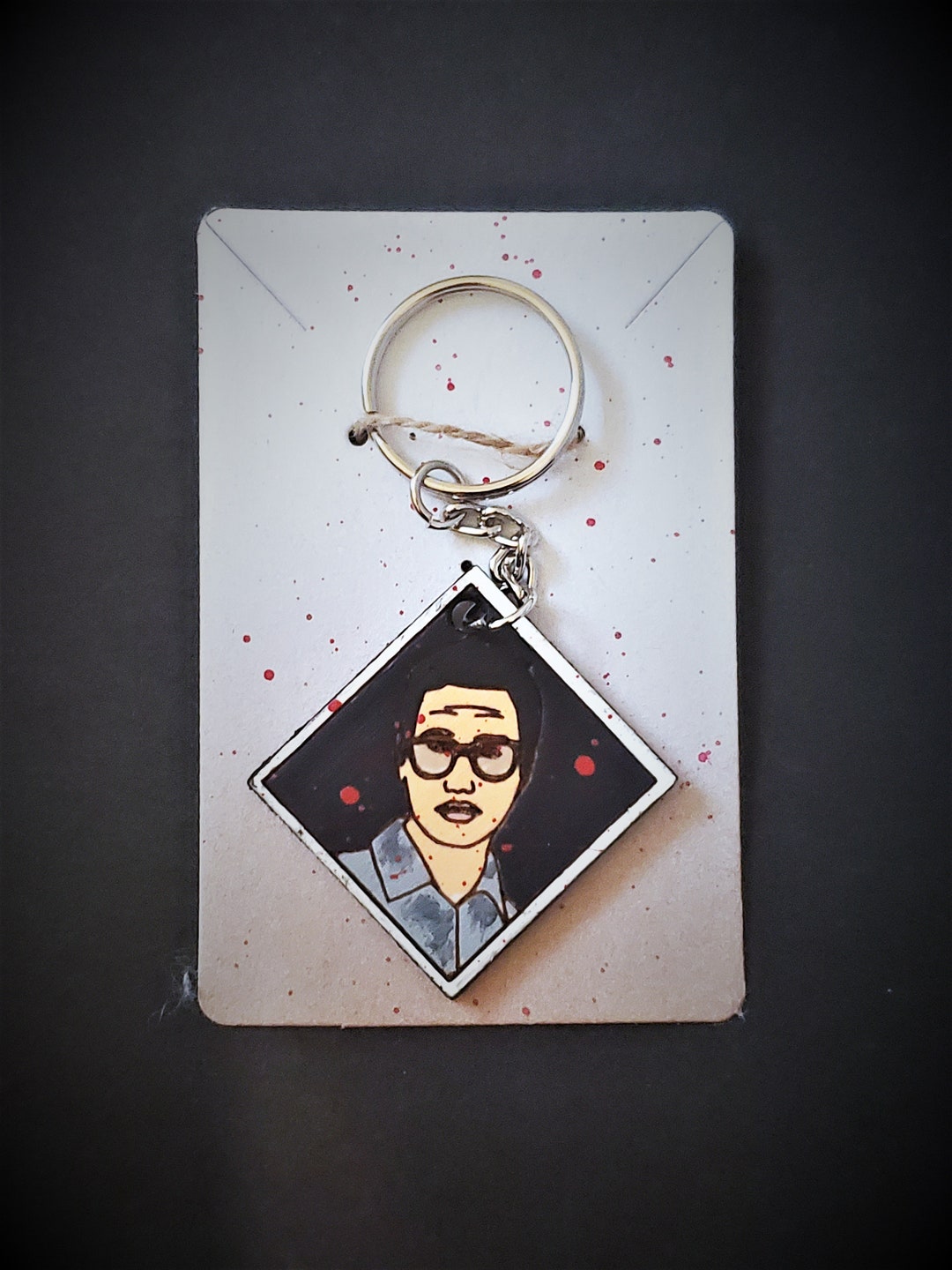 Locker Lover Dwight / Keychain / DBD Fanart / Dead by Daylight - Etsy