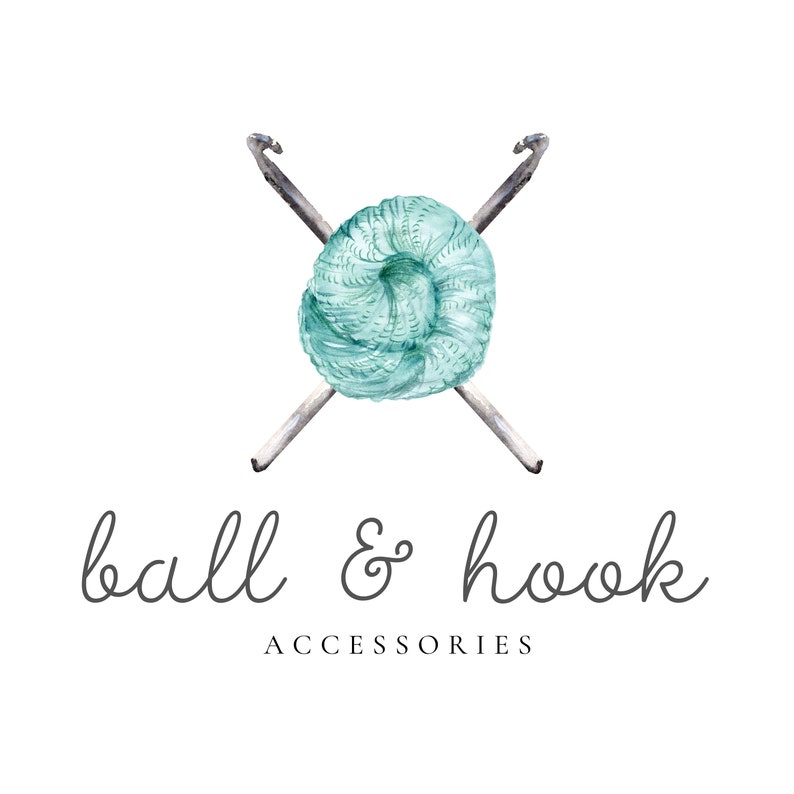 Crochet Logo, Custom Logo Design, Handmade Logo - Etsy