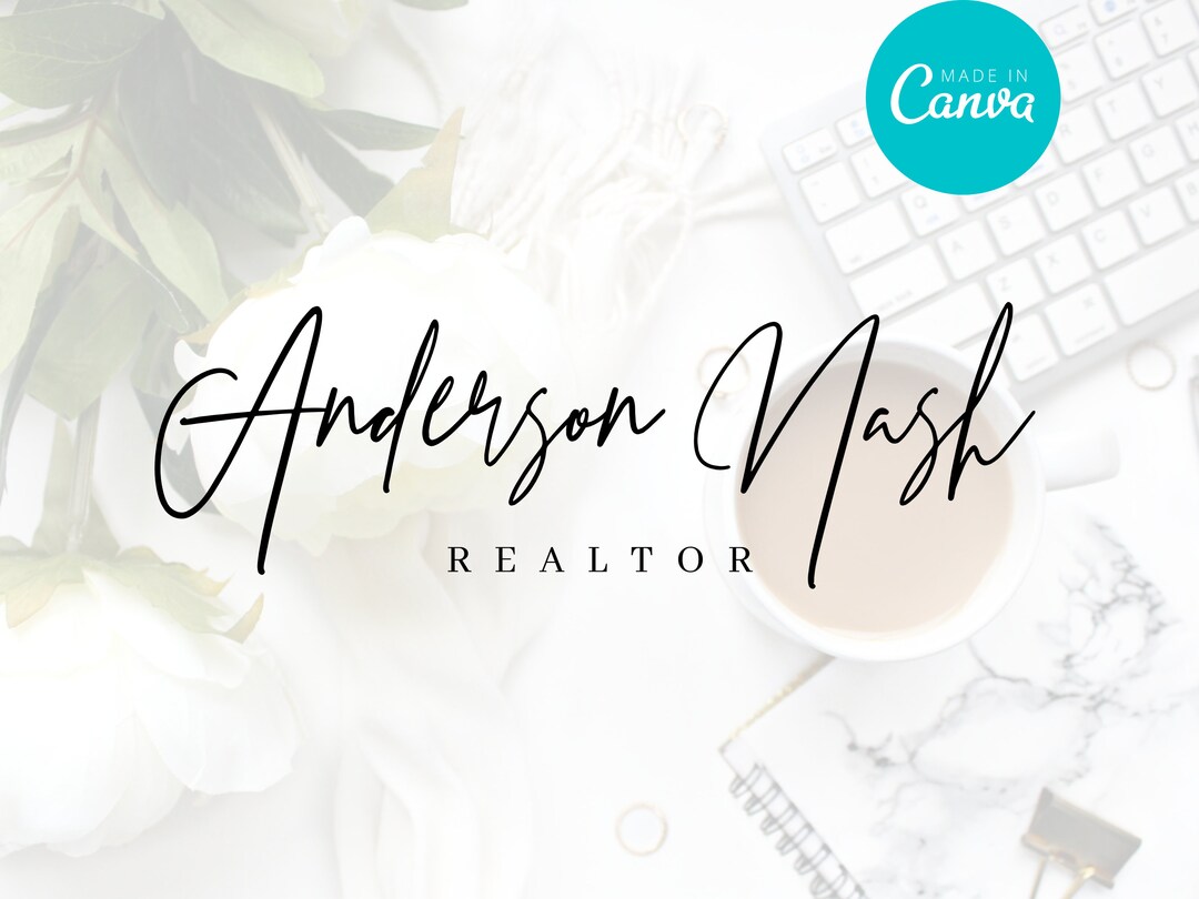 DIY Signature Logo, Edit Yourself Logo Design, Premade Business Logo ...