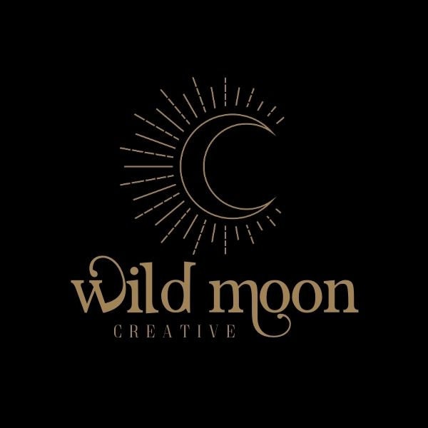 Celestial Logo, Boho Logo, Moon Logo - Etsy