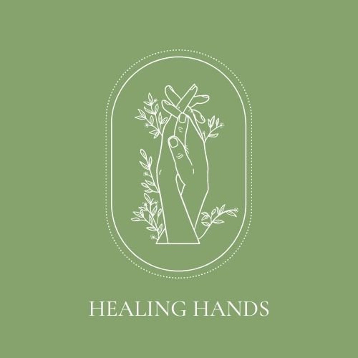 Botanical Hand Logo, Logo Design, Custom Logo Design - Etsy
