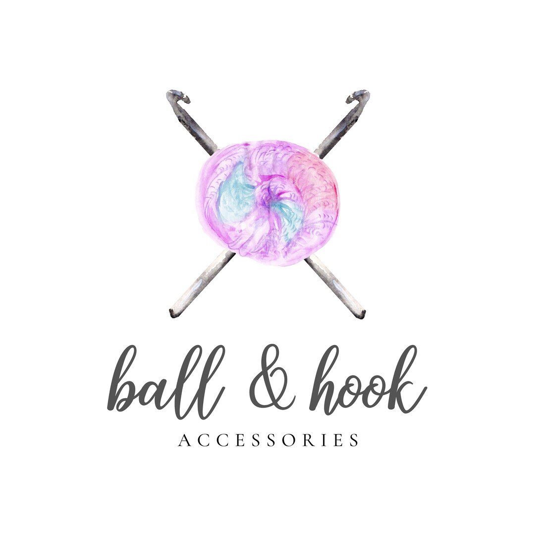 Crochet Logo, Custom Logo Design, Handmade Logo - Etsy