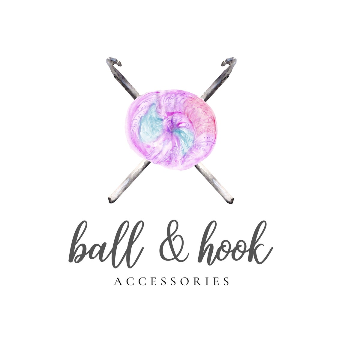 Crochet Logo, Custom Logo Design, Handmade Logo - Etsy