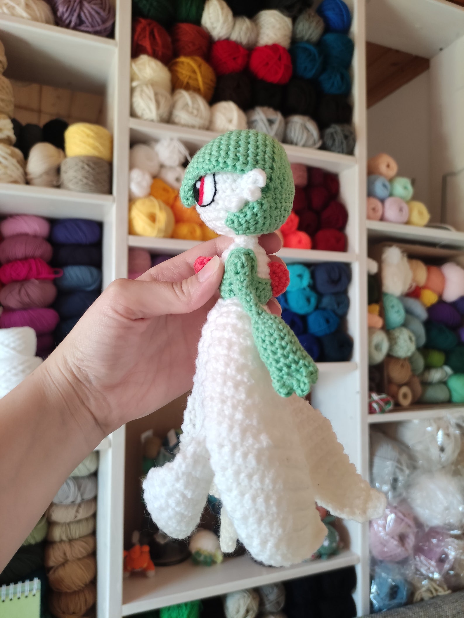 Amigurumi Gardevoir - PDF Crochet Pattern (ENG/DE) - Etsy