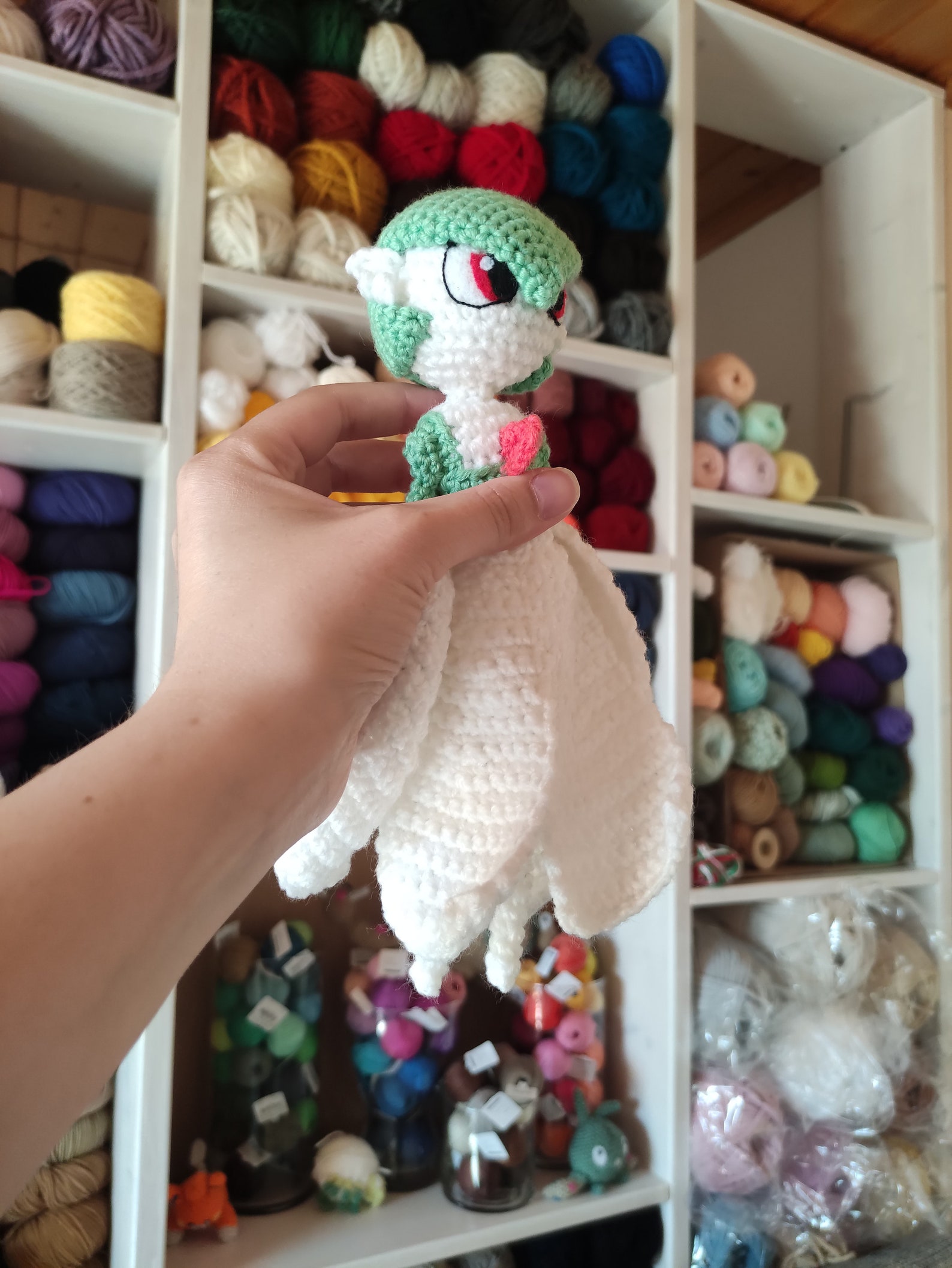 Amigurumi Gardevoir - PDF Crochet Pattern (ENG/DE) - Etsy