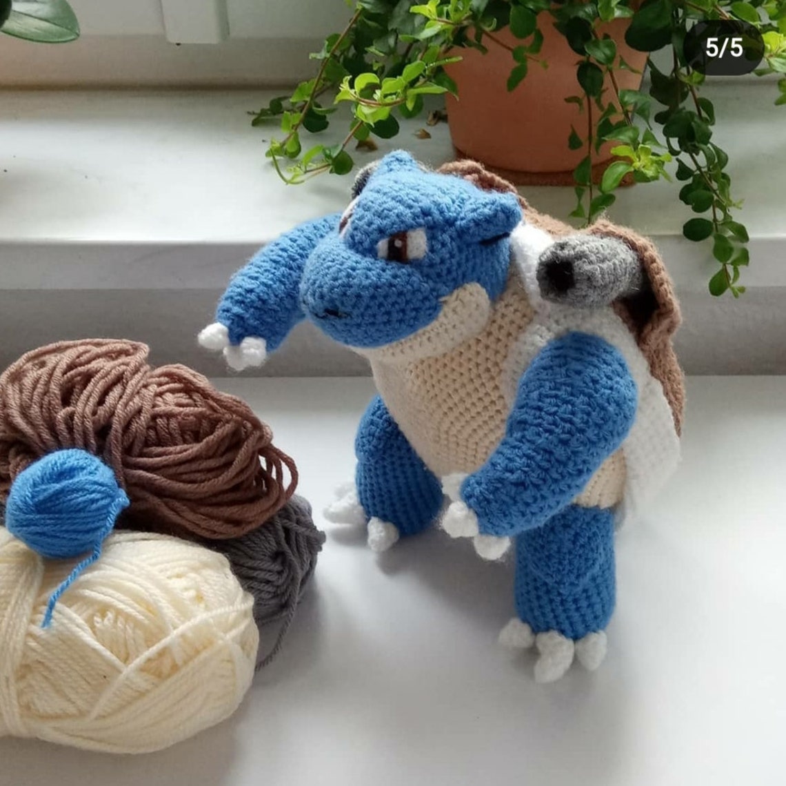 Amigurumi Blastoise PDF Crochet Pattern ENG - Etsy