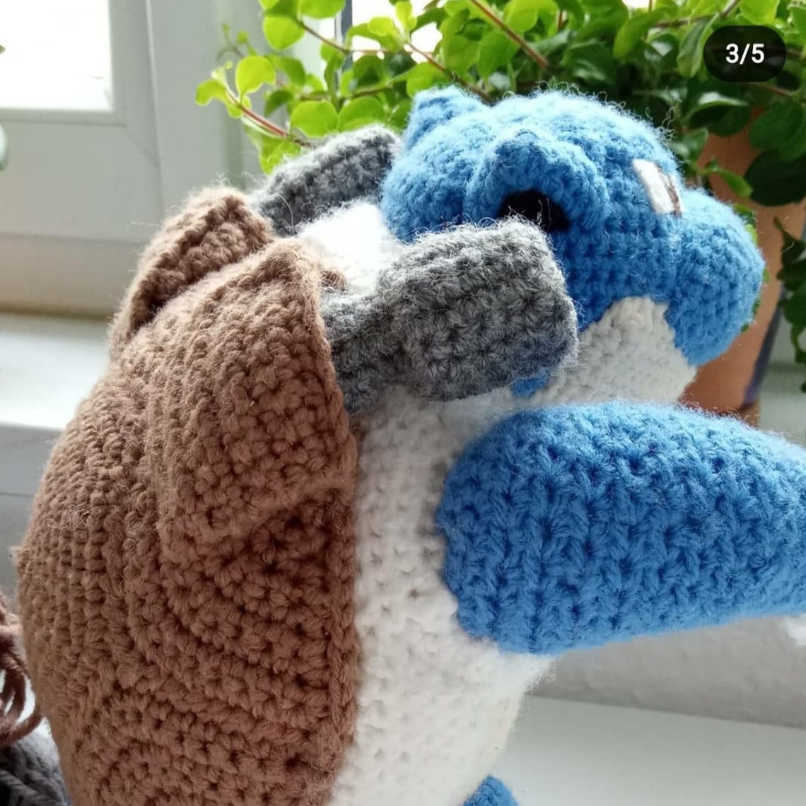 Amigurumi Blastoise PDF Crochet Pattern ENG - Etsy