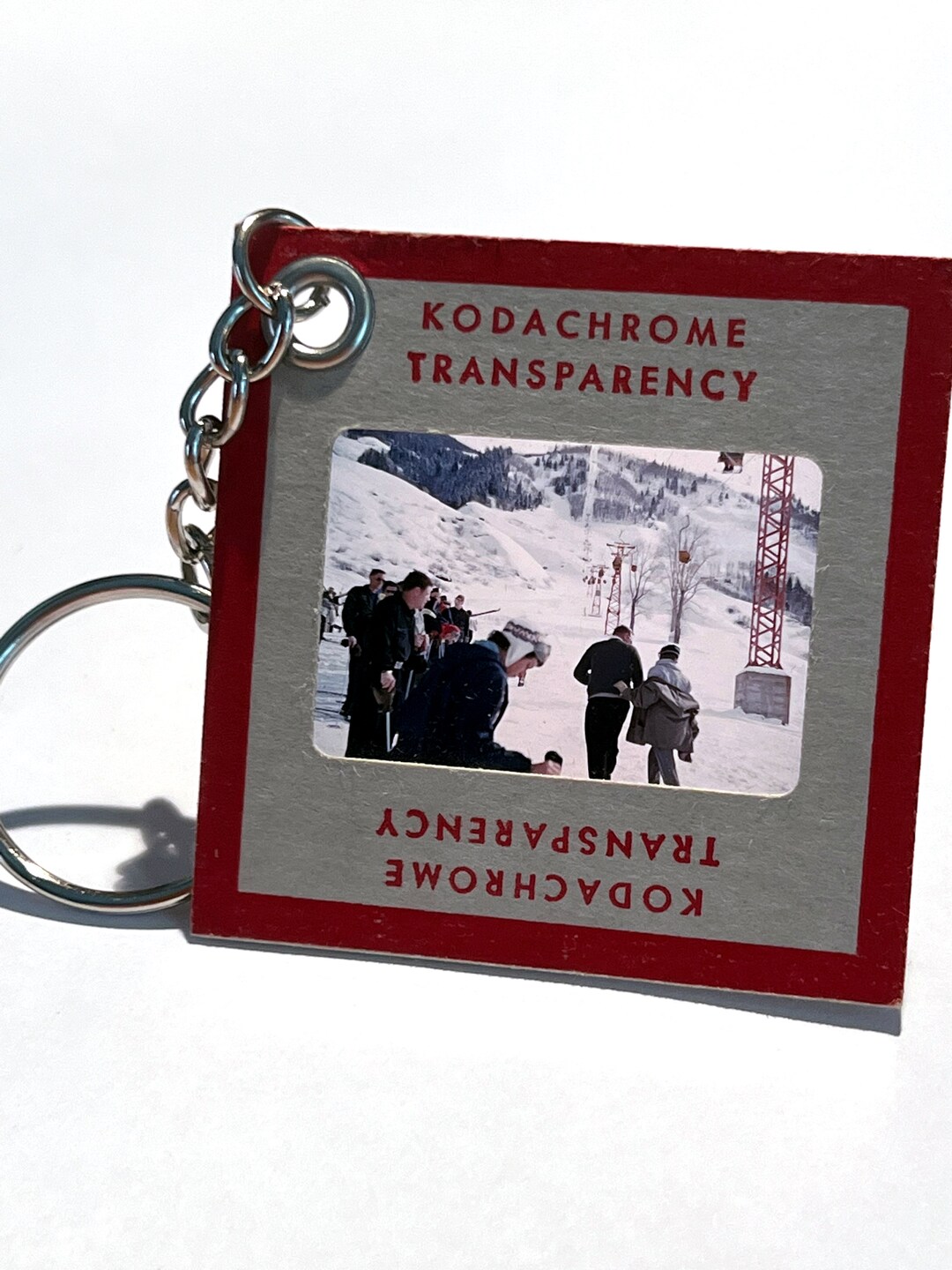 Vintage 35mm Film Slide Keychain / Keyring Handmade Kodak 35mm Keyring ...