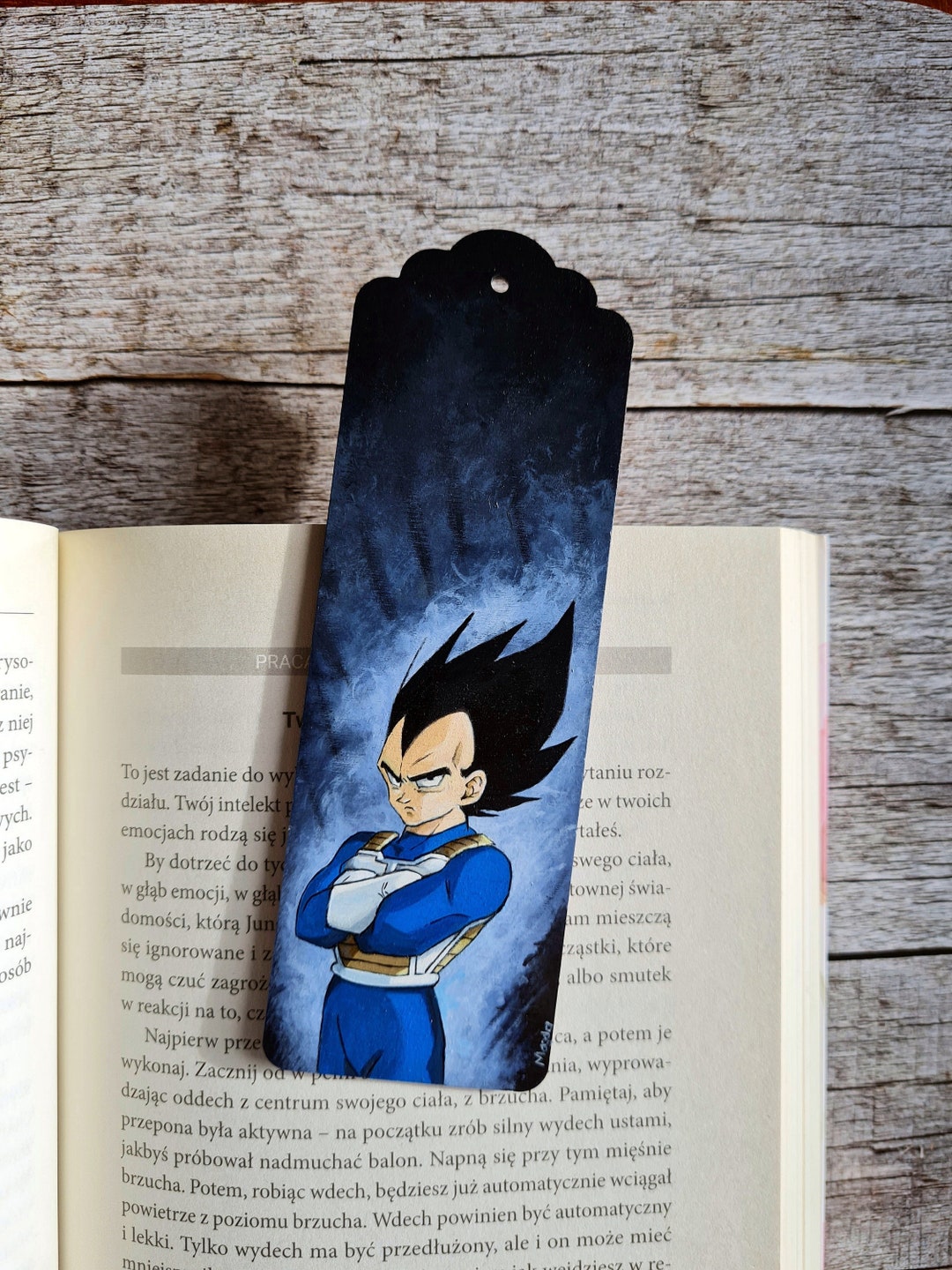 Vegeta, Bookmark, Dragon Ball - Etsy