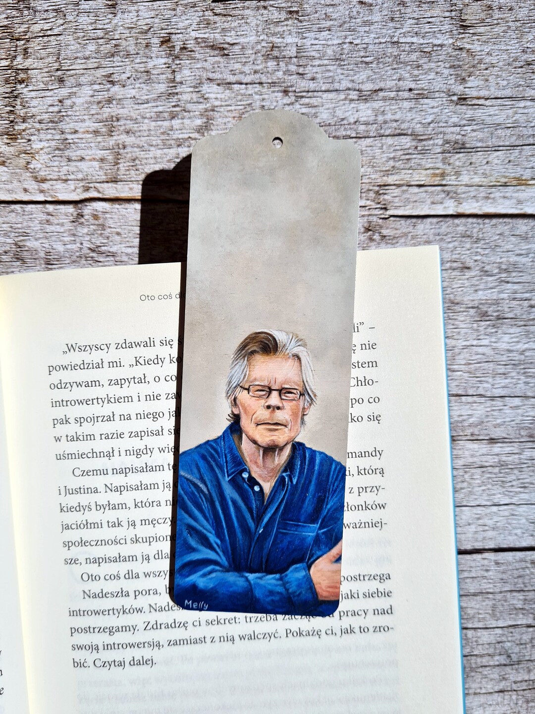 Stephen King, Bookmark, Author of Horrors, - Etsy