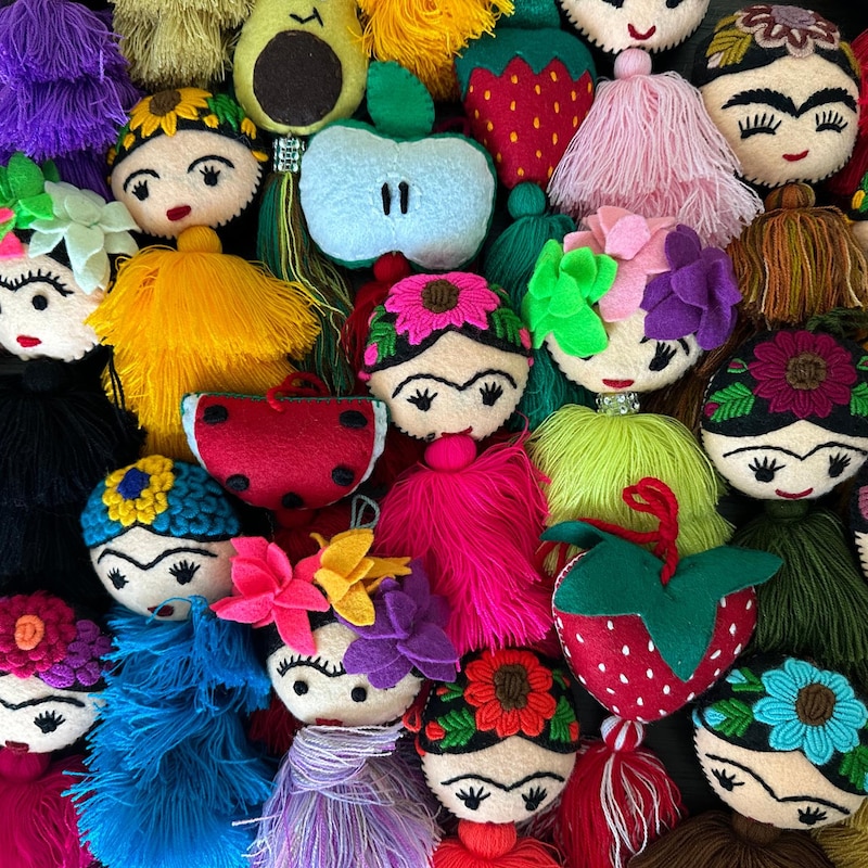 Mexican Felt Hearts - Etsy