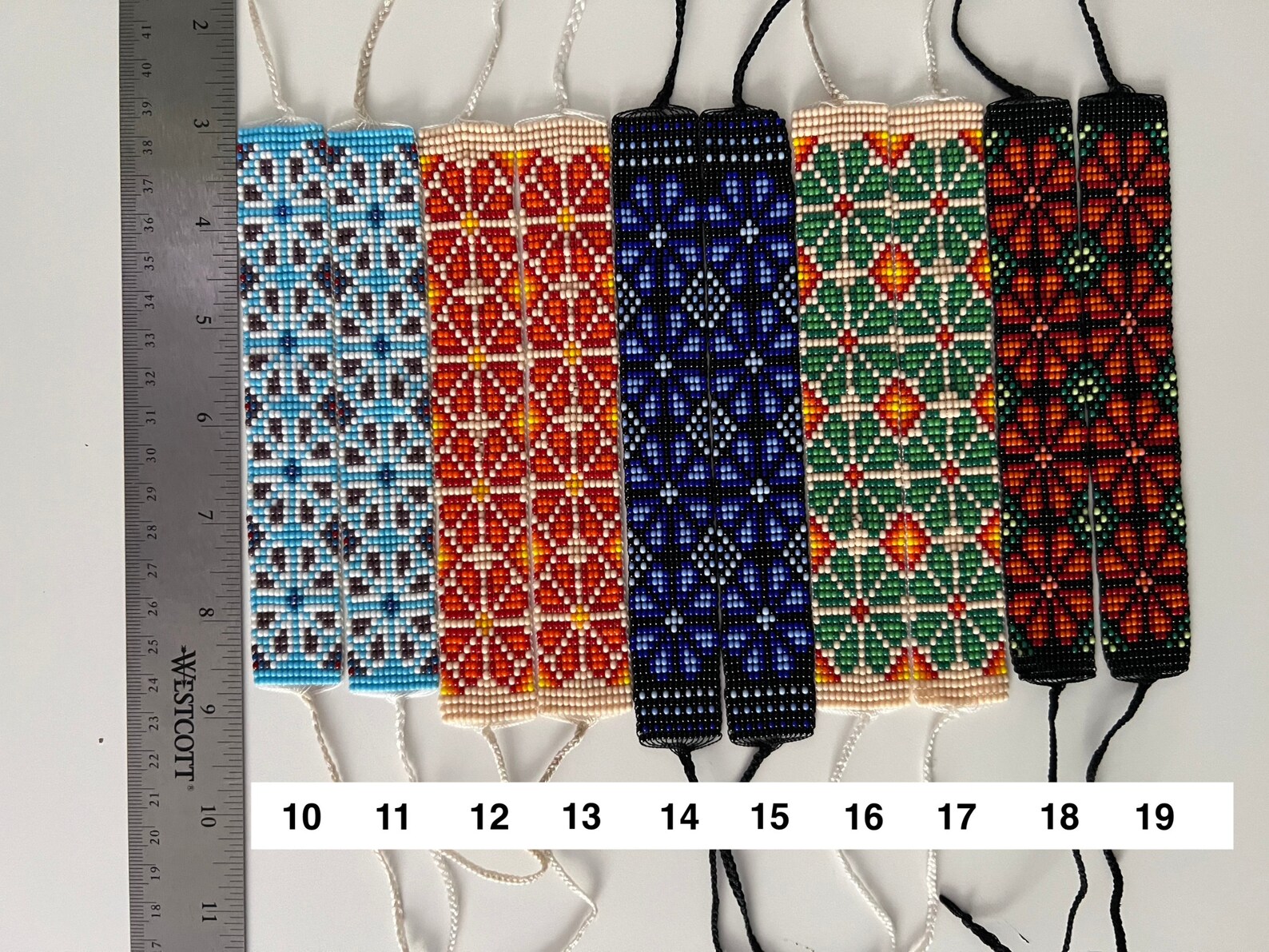 Flower Anklets ankle Bracelet Mexican Huichol Chaquira - Etsy
