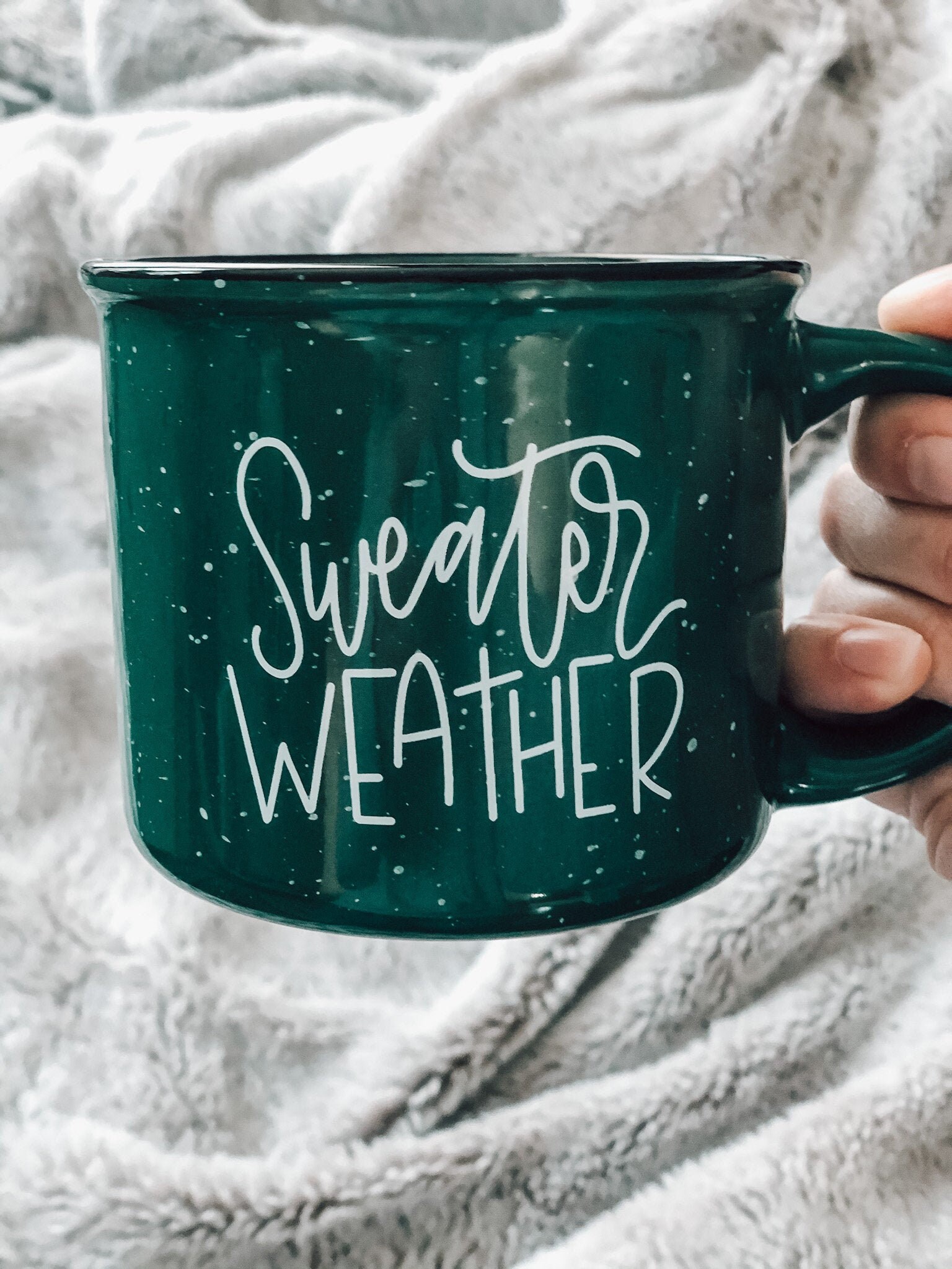 Sweater Weather Mug Fall Mug Winter Mug Handwritten Mug | Etsy