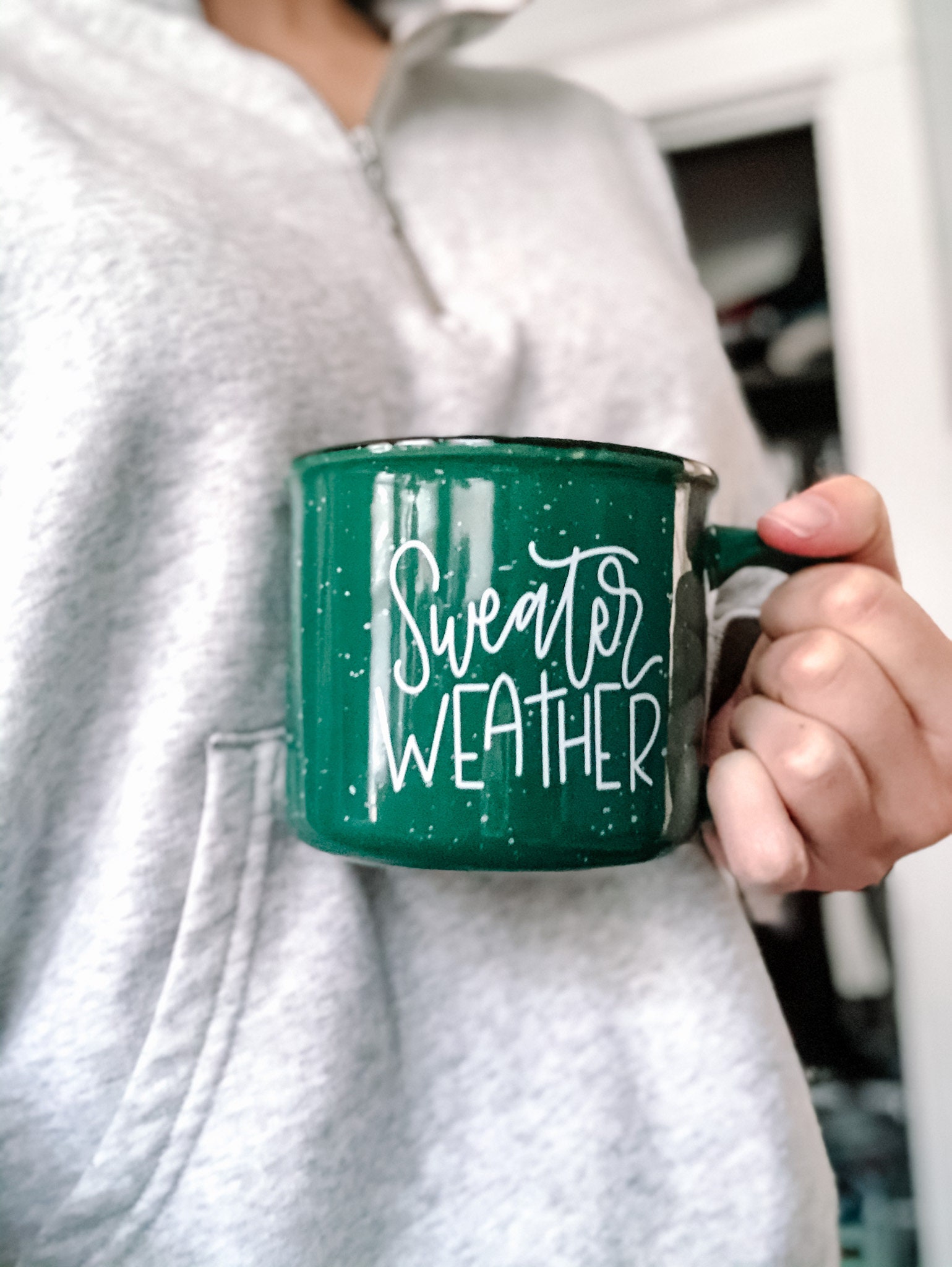 Sweater Weather Mug Fall Mug Winter Mug Handwritten Mug | Etsy