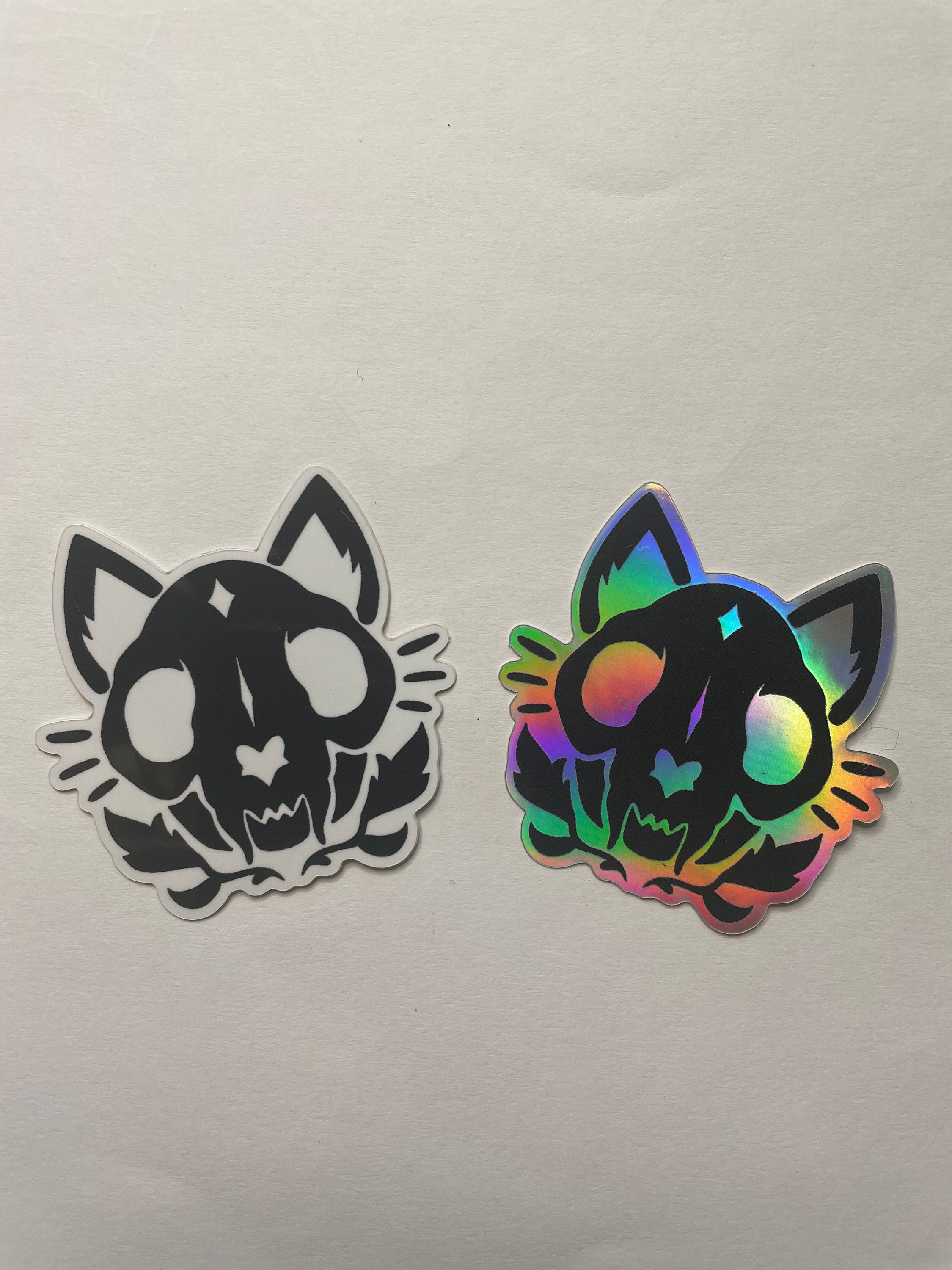 Feline Fatal Logo Sticker - Etsy