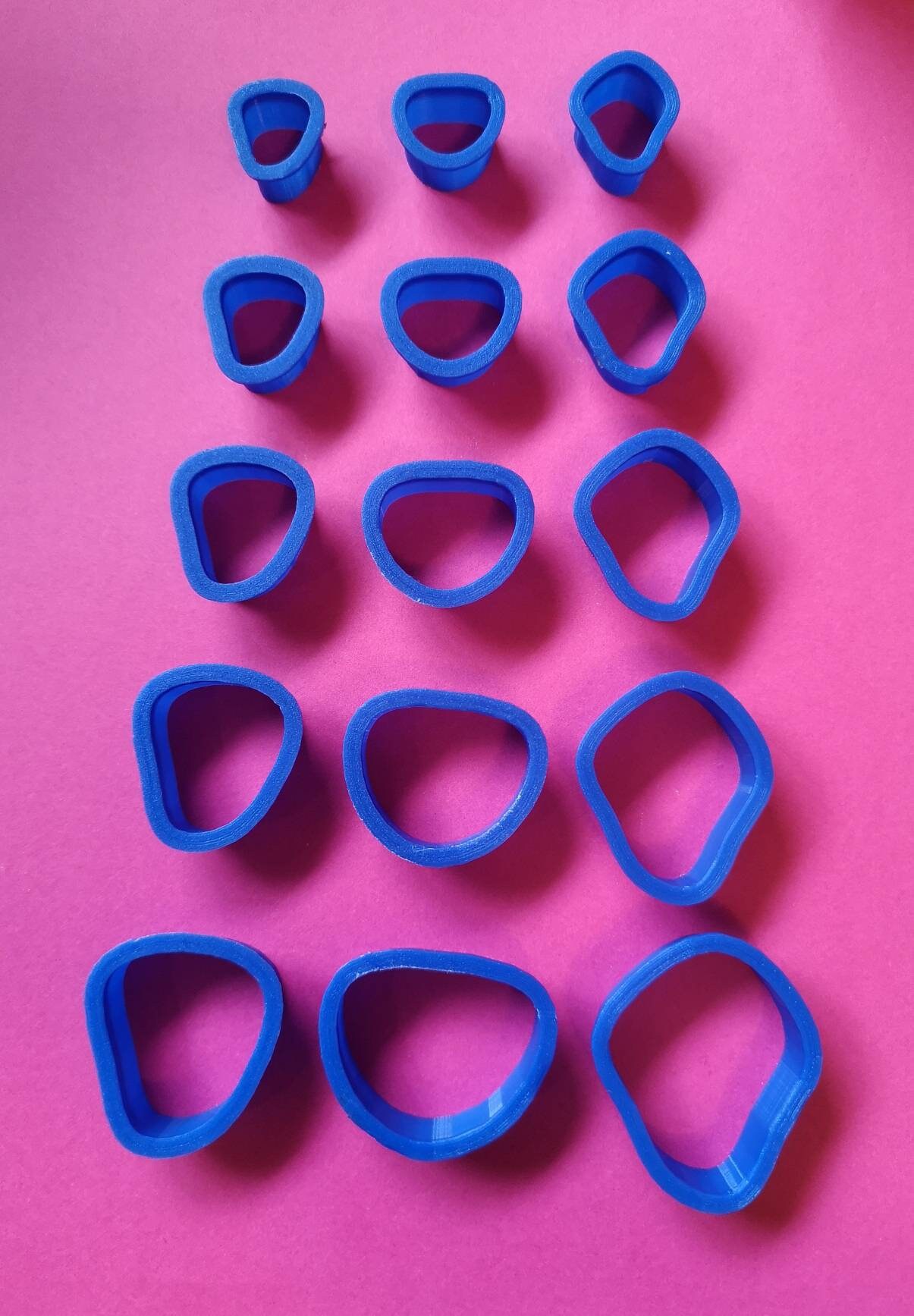 Clay Cutters Sculpting & Forming Blob Clay Cutter Set etna.com.pe