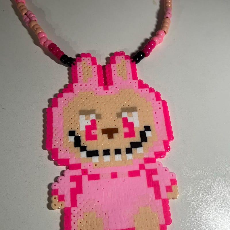 Labubu Perler Bead Pattern - Etsy