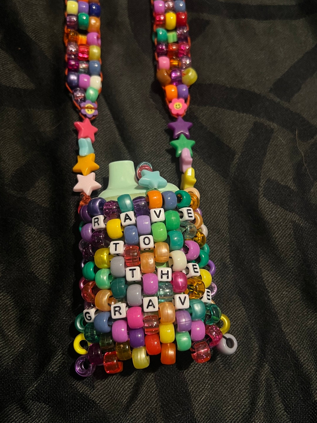 Colorful Kandi Vape/keys/lighter Holder/bag for Raves or Festivals - Etsy