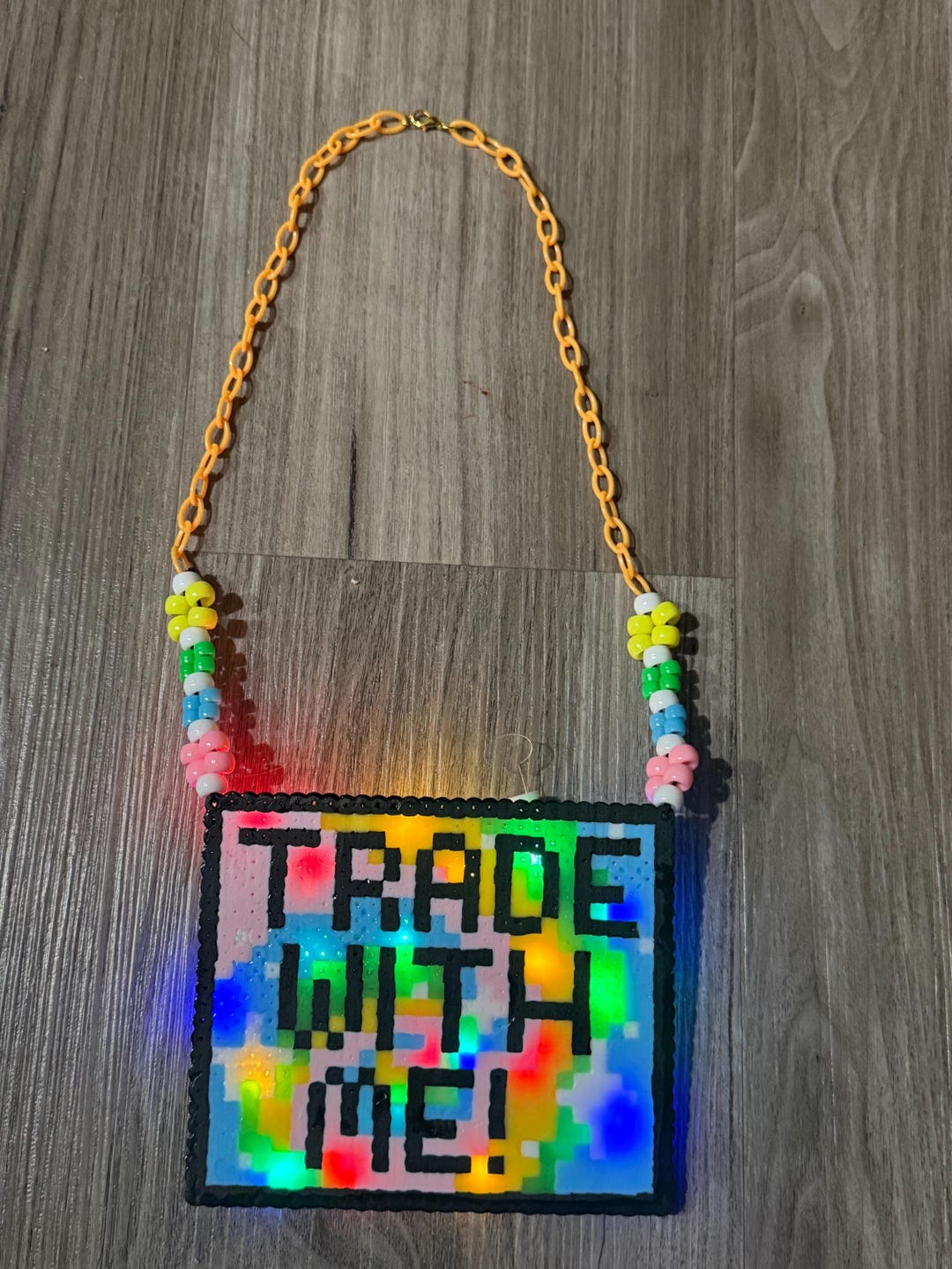 Rave Kandi Perler - Light up Rainbow (kandi Trading) - Etsy