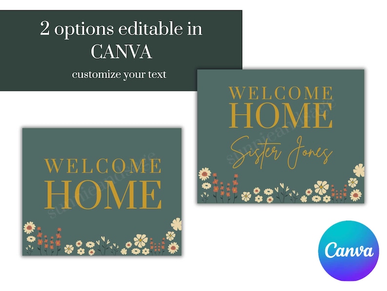 Missionary Welcome Home Poster, Airport Sign, Sister Missionary ...