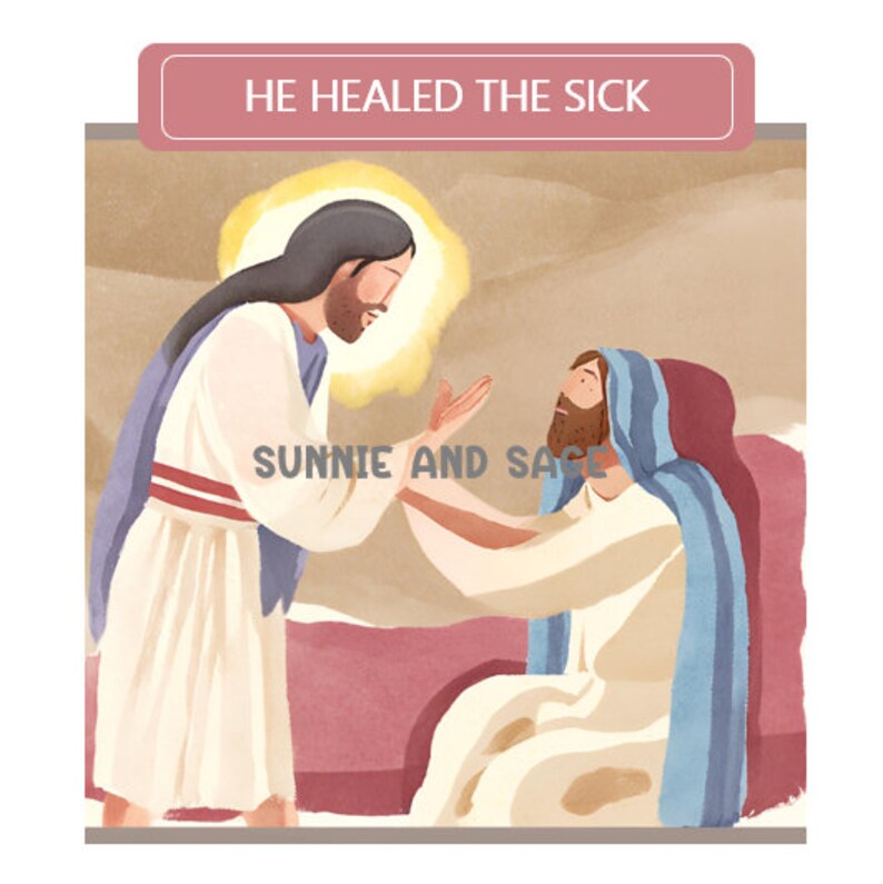 Jesus Stories Bulletin Board Kit, LDS Primary Decor (digital Download ...