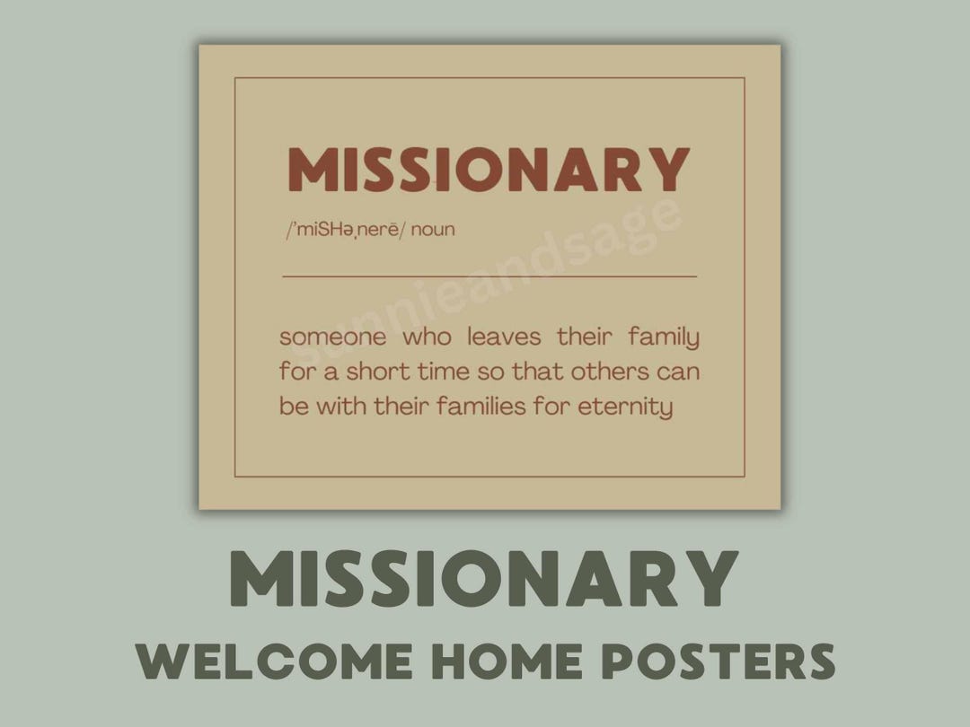 Elder Missionary Poster, Airport Signs, Church of Jesus Christ of ...