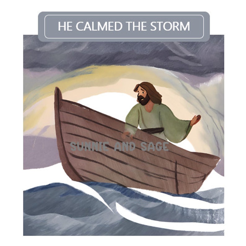 Jesus Stories Bulletin Board Kit, LDS Primary Decor (digital Download ...