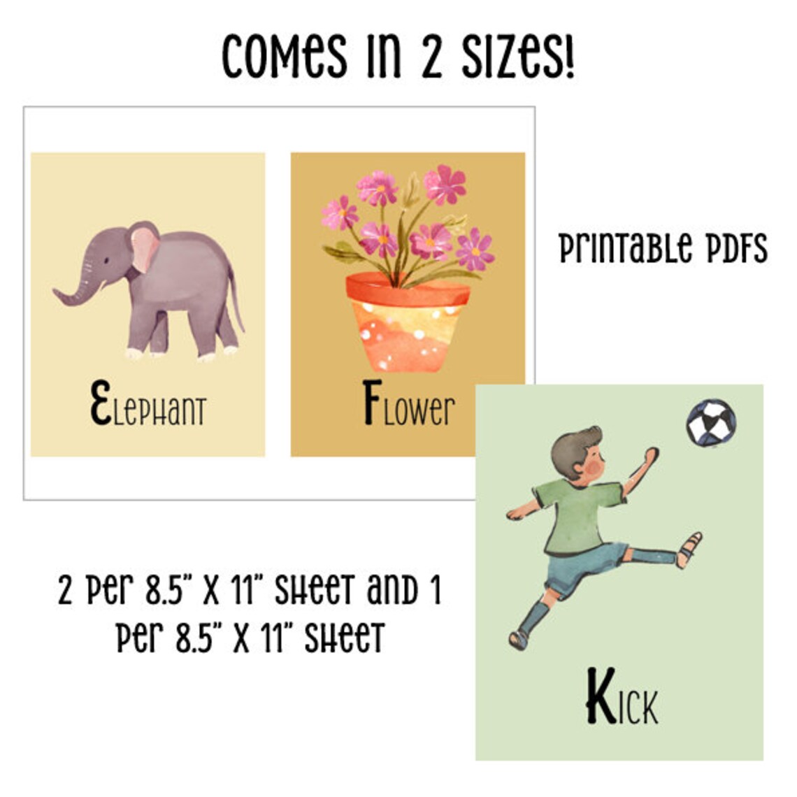 Classroom ABC Posters, School Decor, Alphabet Signs, Display for ...