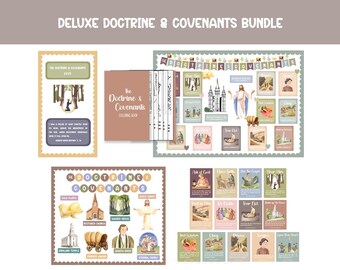 Small Doctrine and Covenants Bulletin Board, 2025 Come Follow Me, Primary/nursery, Church of ...