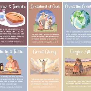 Doctrine and Covenants Scripture Mastery Posters 2025, Seminary and ...