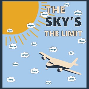 Back to School Bulletin Board, the Sky's the Limit, Display Student's ...