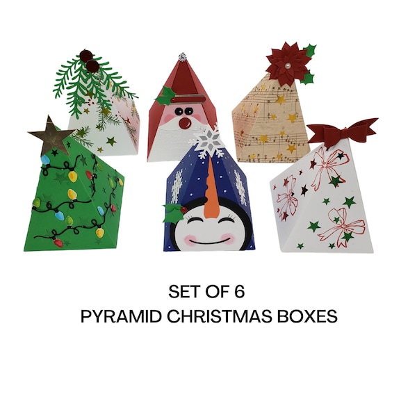 Christmas Favor Box - Etsy