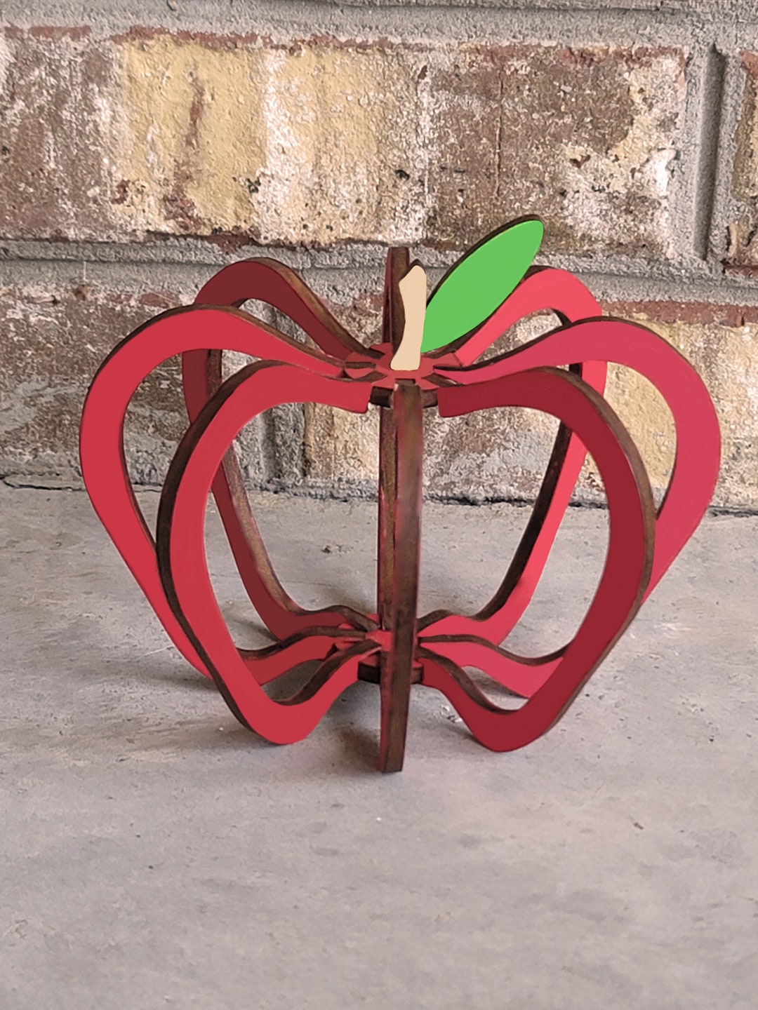 Laser Ready Apple Apple Cut File Laser Cut Files for - Etsy